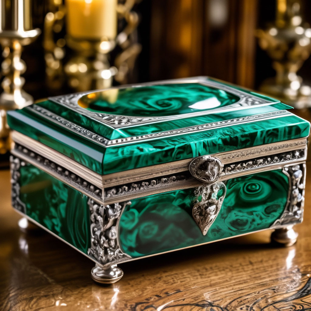 "High-quality elaboration of small details.An elegant casket made of ...