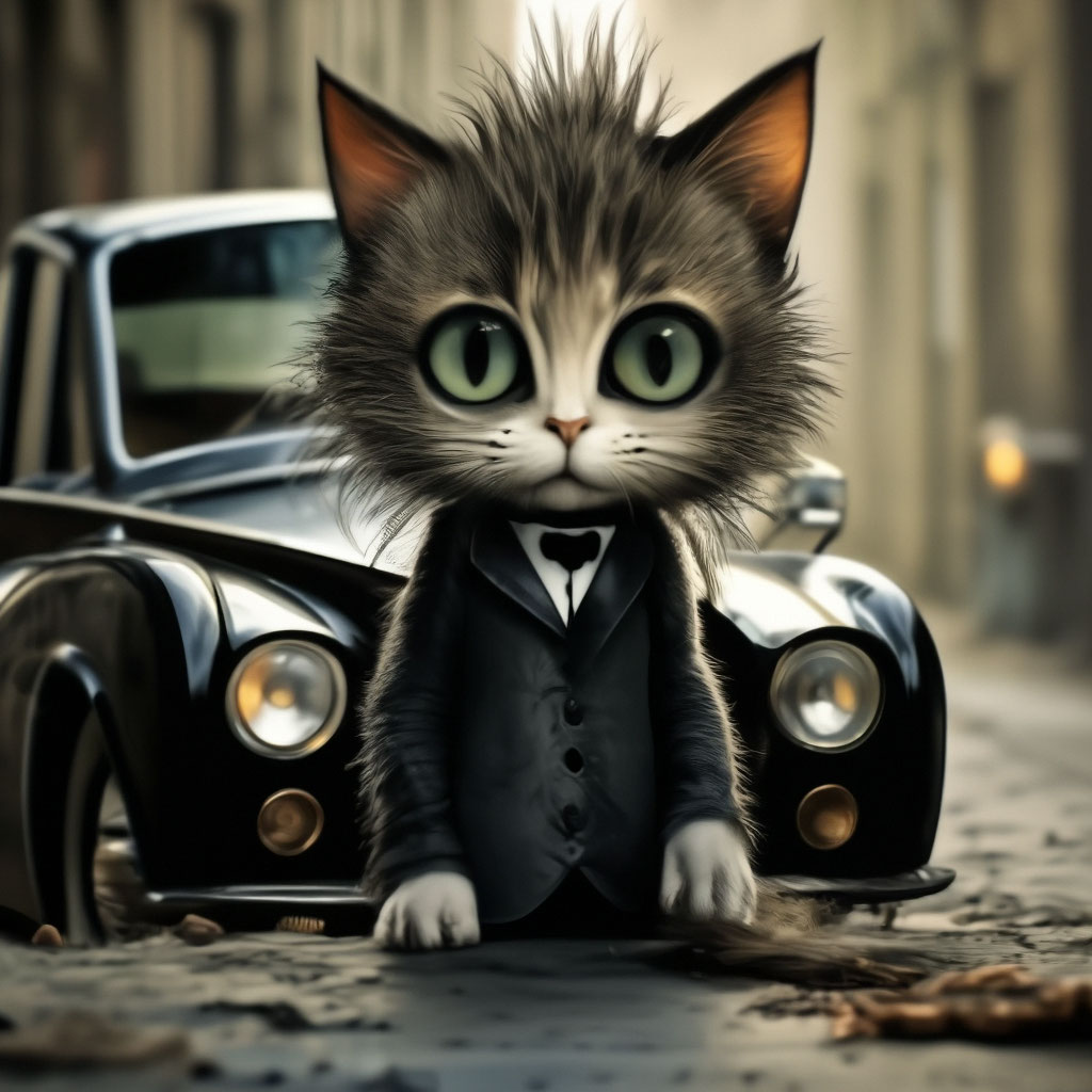 "The most harmful little cat bought a Rolls Royce in the style of ...