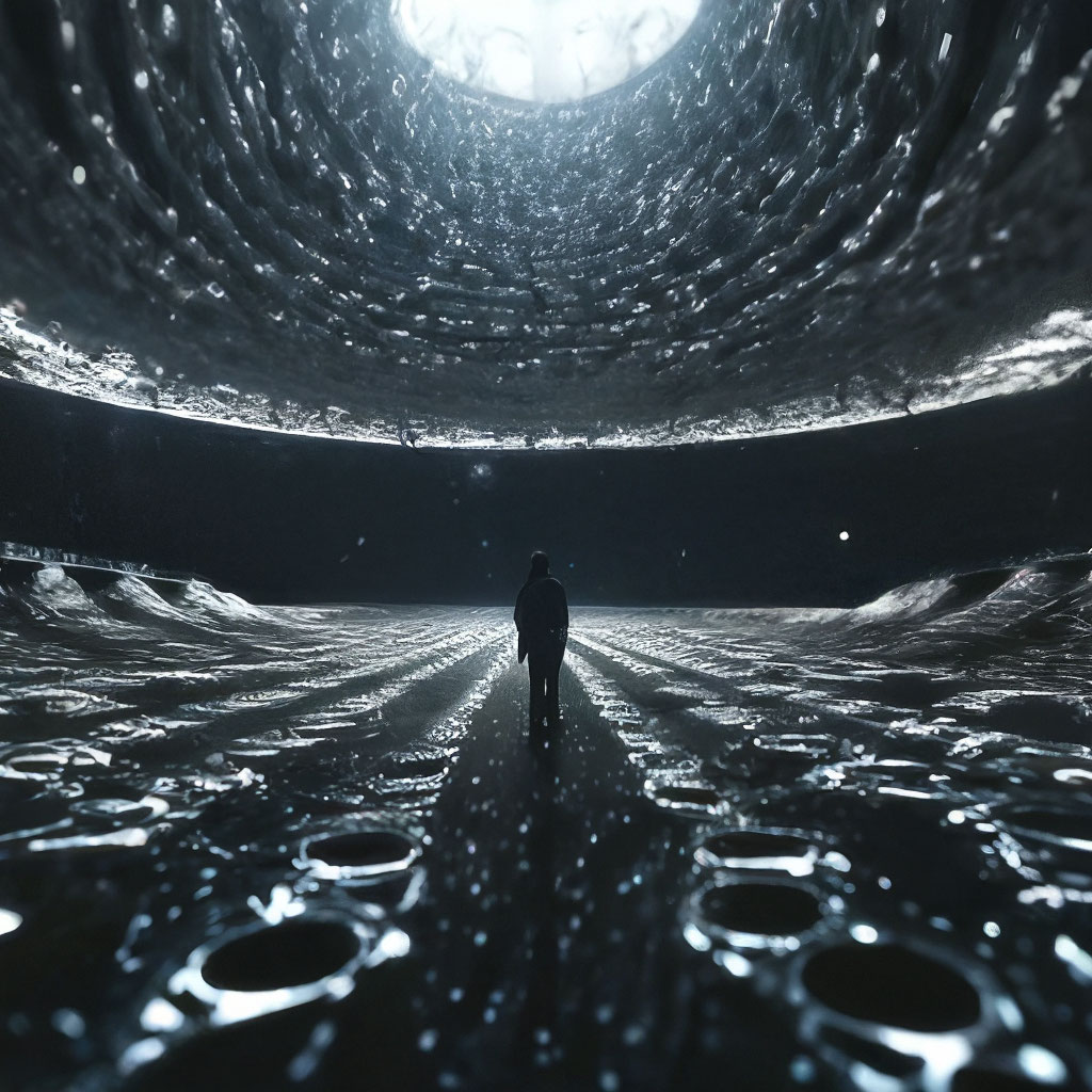 "🫥 From emptiness and black, dark matter. from nothing and everything ...