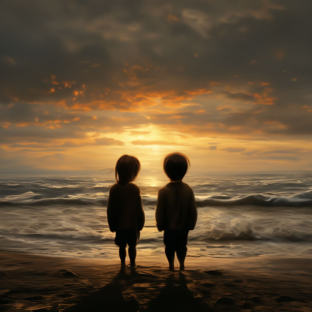 "I'm sad that you and I are not the two of us." — image created in ...