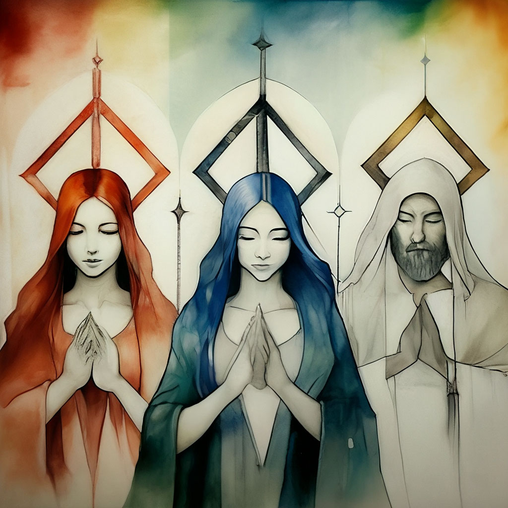 "The trinity of nif-nif and nuf-nuf and naf-naf truth and goodness and ...