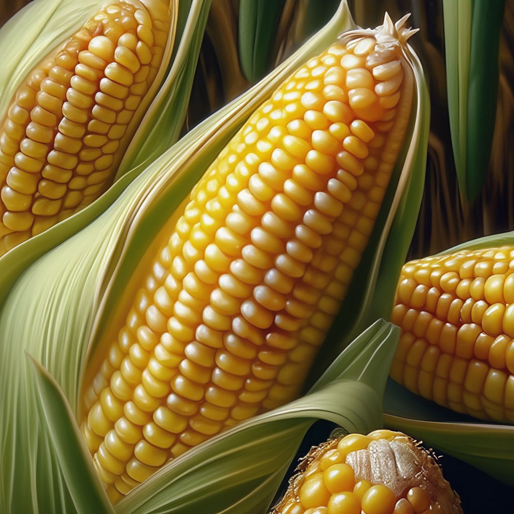 "Corn" — image created in Shedevrum