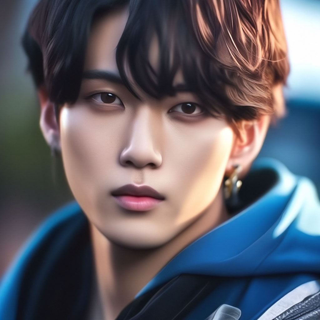 "Techen from bts, beautiful, realistic, professional photo, high ...
