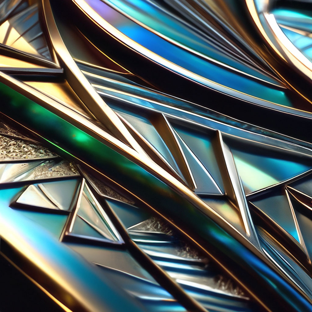 "💫 the detail of the dishes on the table. art Deco style. molybdenum ...