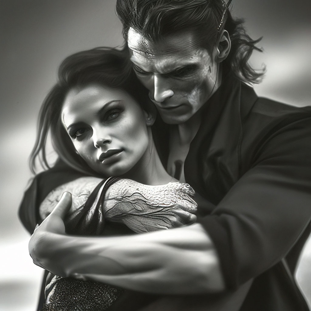 "Realistic, 32k, high quality, detail, professional photo, vampire ...