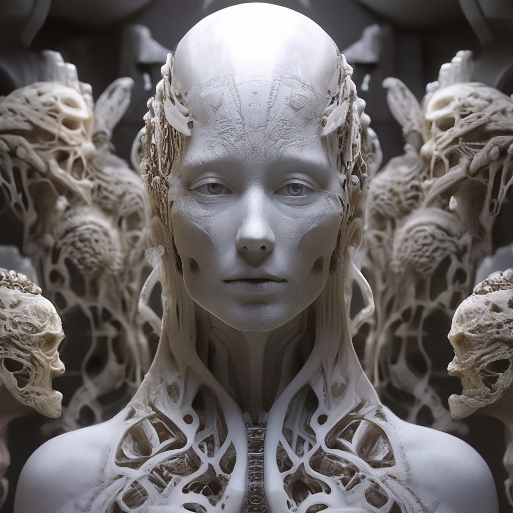 "Human mold" — image created in Shedevrum