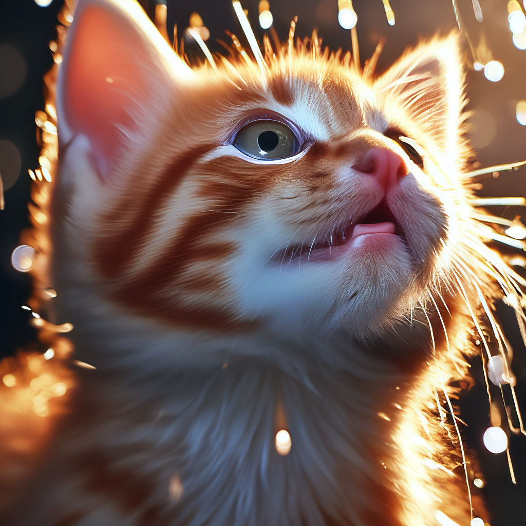 "Hyper realistic,powerful,beautiful, realistic, raindrops, cheerful red ...
