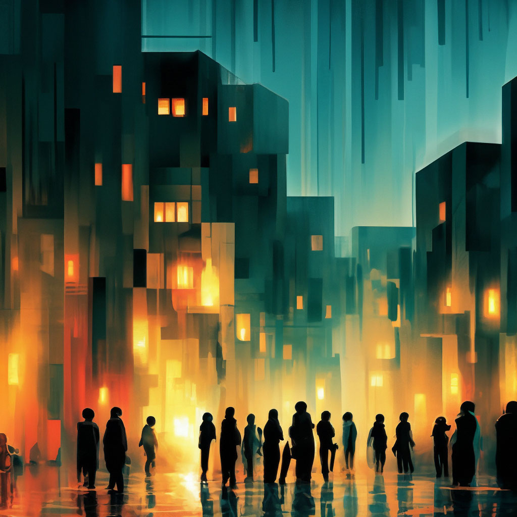 "Art, abstract color illustration,darkness, lights, color engraving ...