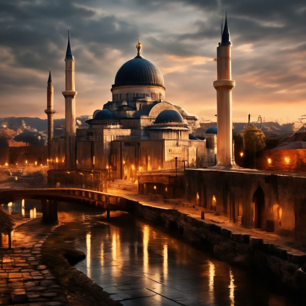 "Tsargrad - stolny grad romeyev" — image created in Shedevrum
