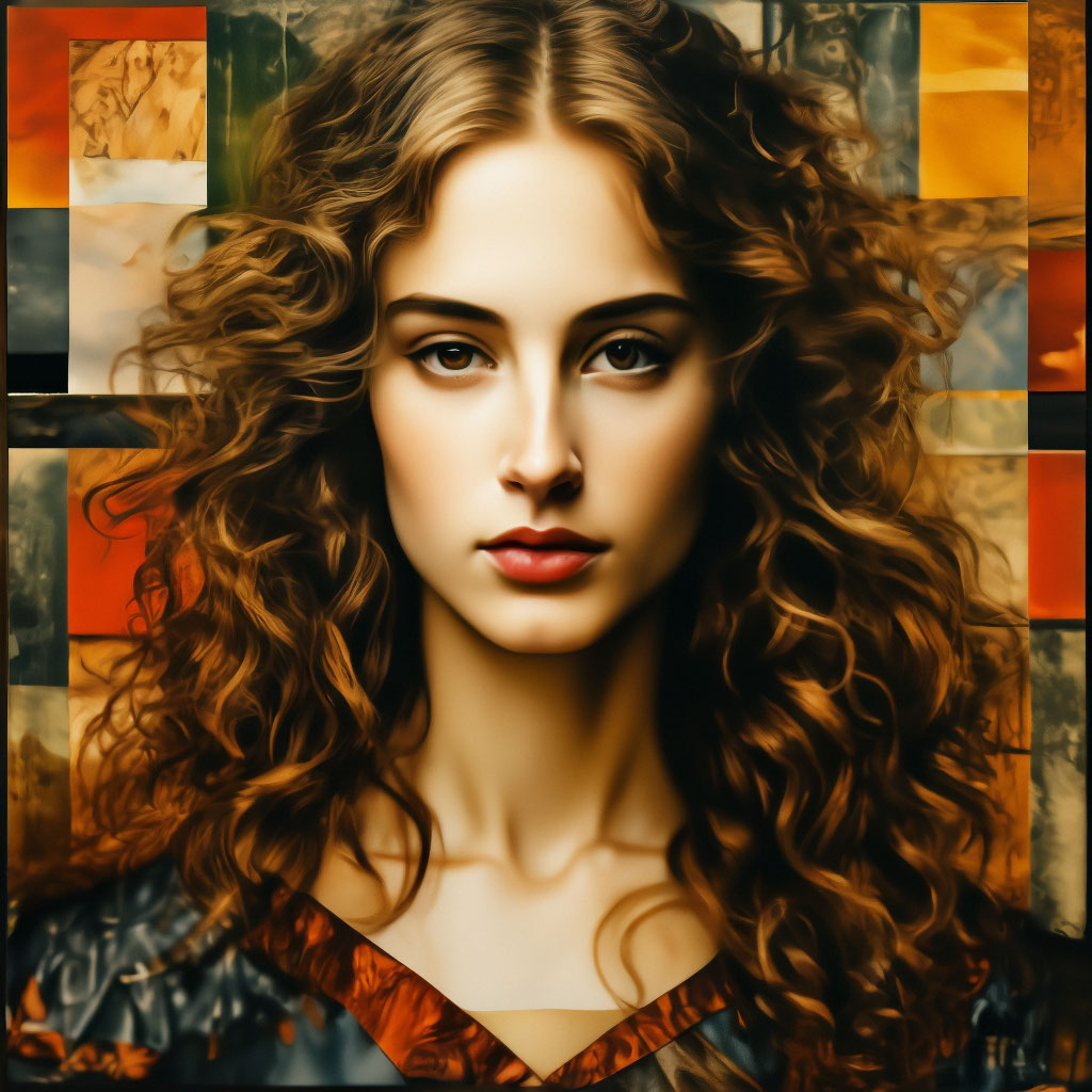 "Icon Bookmate, collage" — image created in Shedevrum