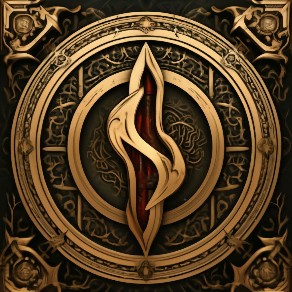 "Symbol of power" — image created in Shedevrum