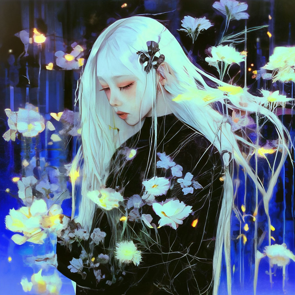 "𝓂 𝓸 𝓷 𝓰 𝓻 𝓮 𝓵 Collage Ink Fluorescent Flickering Light Sad Look ...