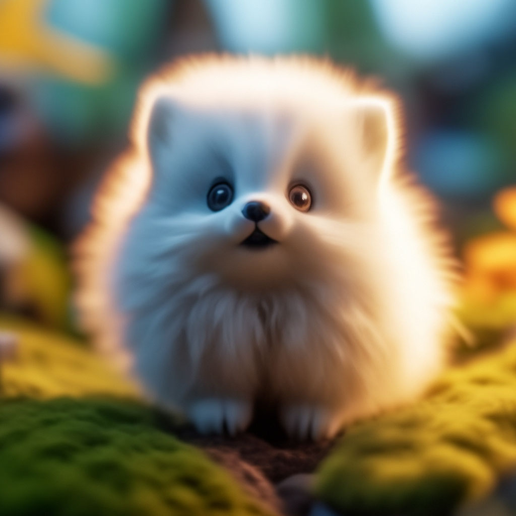 "Very cute little fluffy non-existent animal, aesthetically pleasing ...
