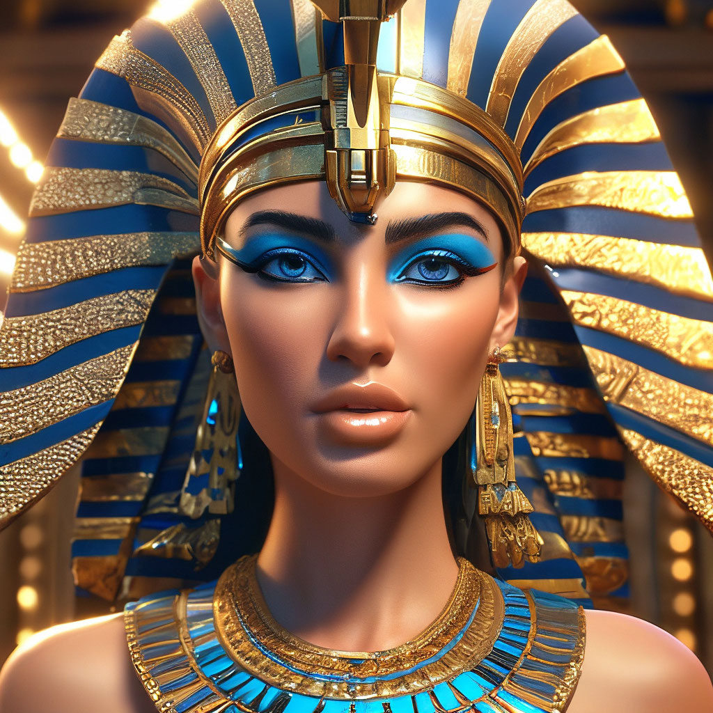 "Hyper detailed Cleopatra, queen of Egypt , photorealism , beautiful ...