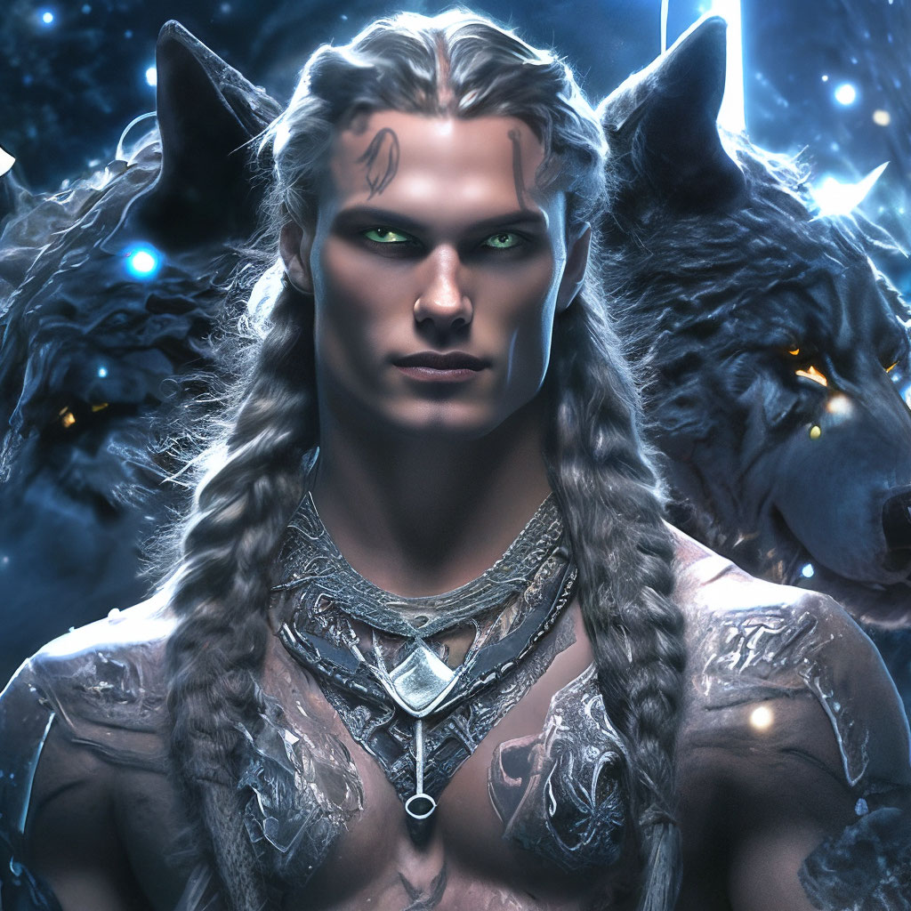 "Demigod aesthetics of the male body, handsome guy, charismatic ...