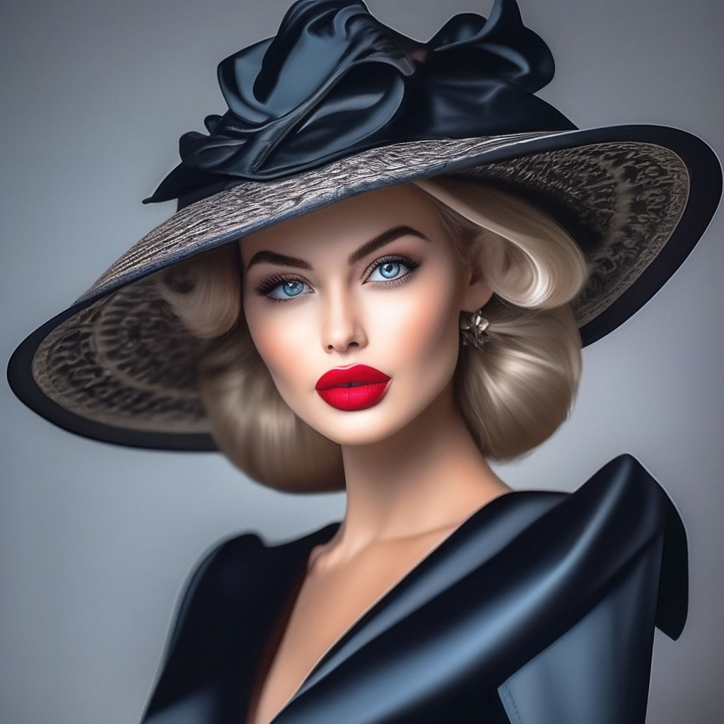 "Lady perfection of style, perfect image,Very beautiful, unusually ...