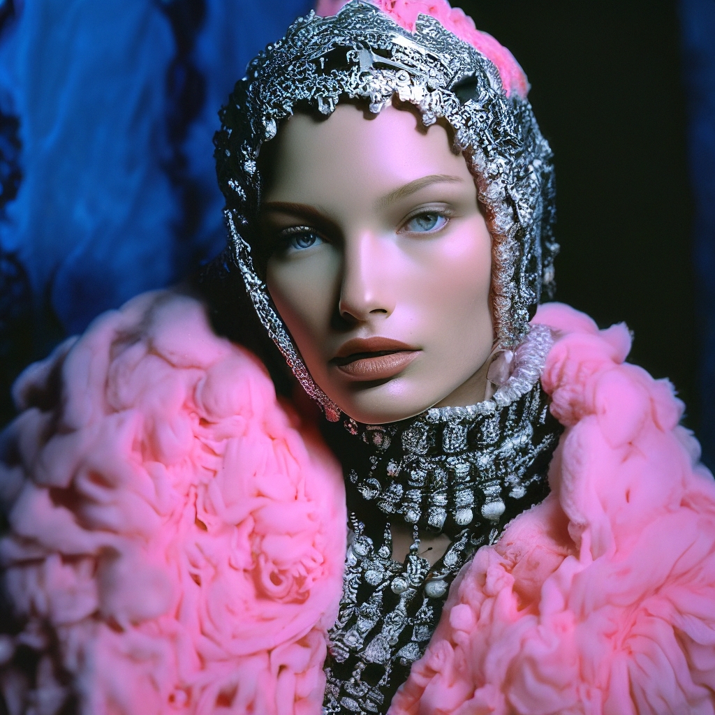 "Fashion photography, celine beautiful, hyperrealism, hyperdetalization ...