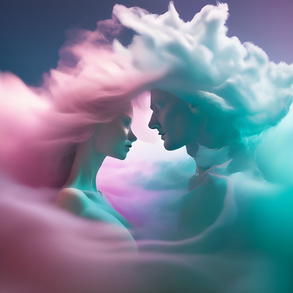 ""there was no" passion a beautiful cloud metamorphosis between a pink ...