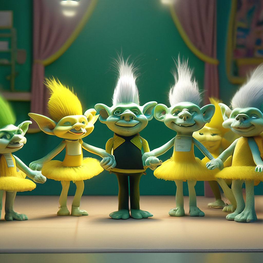 "Teaching trolls ballet. An allegory of hopelessness in a new way ...