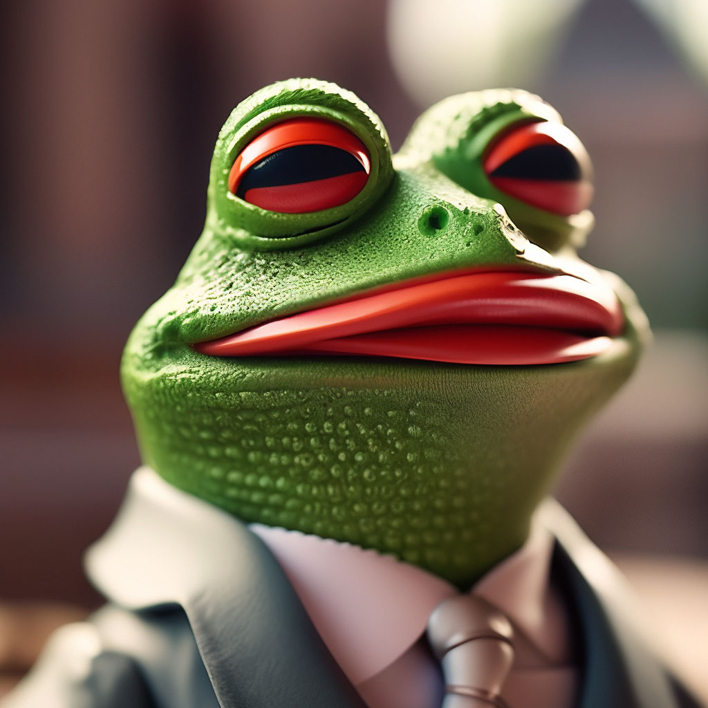 "Pepe the frog with mustache detailled picture в хорошем качестве ...