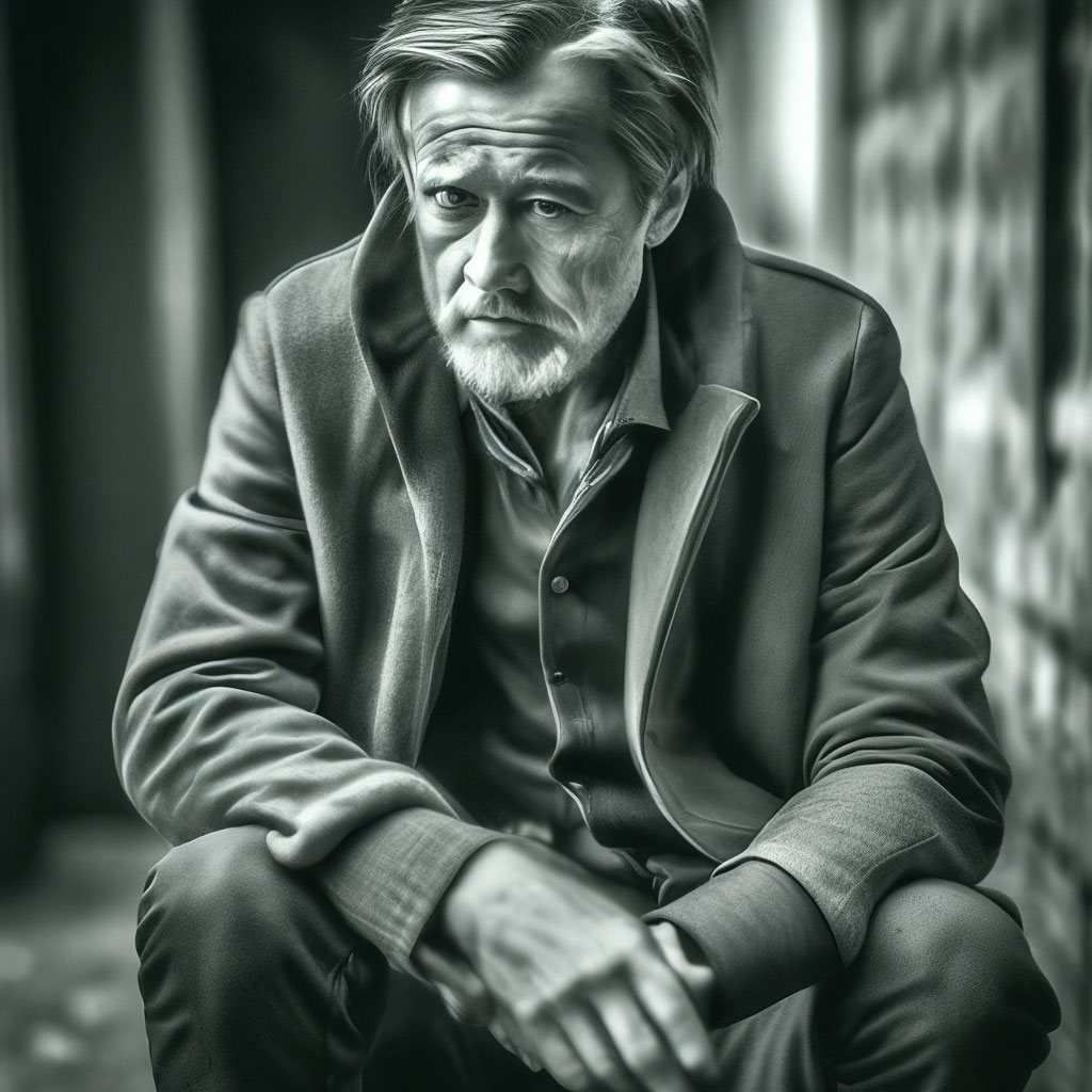 "The man is underdressed Whiles away a sad age, Life is well dented A ...