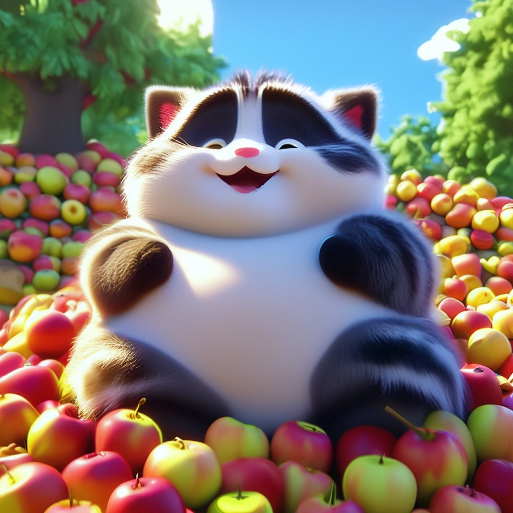 "@Sky Sky fat kitten, milota, nyash-myash, raccoon cat, raccoon cat ...