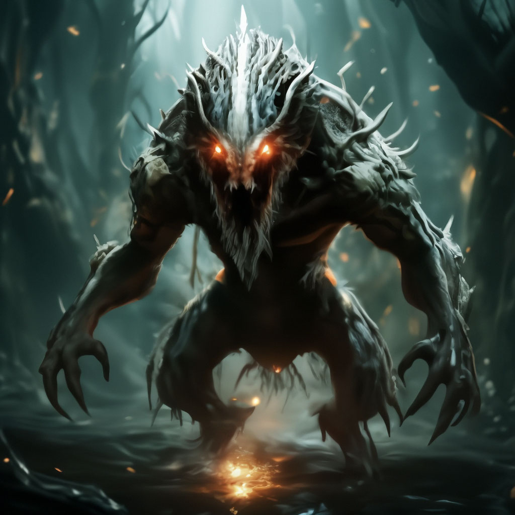"A weak creature from which it is impossible to escape" — image created ...