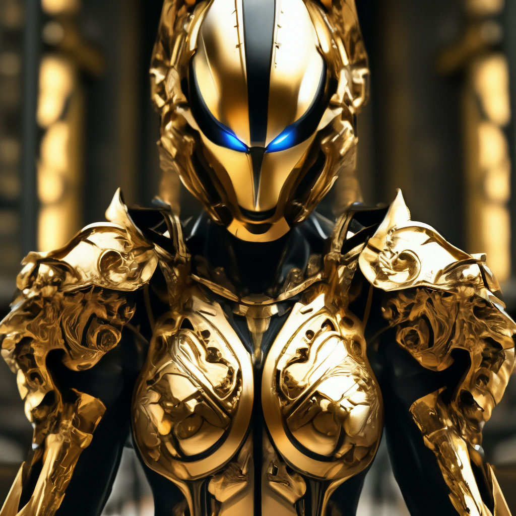 "Spectacular— an intricate digital collage of a stunning full-length ...