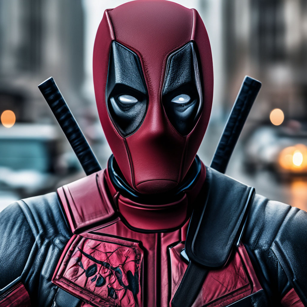"Deadpool" — image created in Shedevrum
