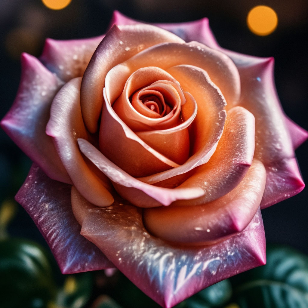 "Absolutely fantastic rose super realism, ultra-realistic, glowing ...