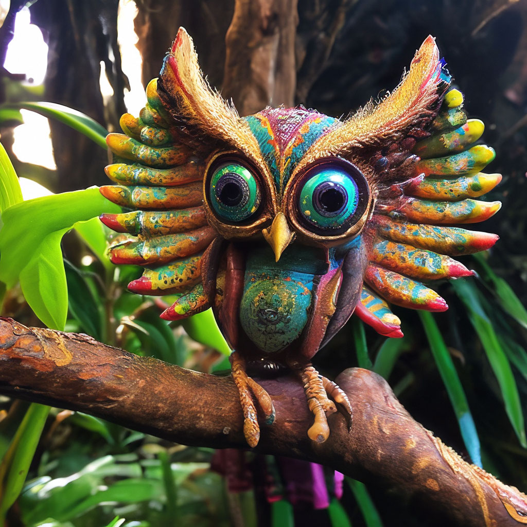 "Intricate funny ghoul ultramilous Cheshire winged hypnobab eared on a ...