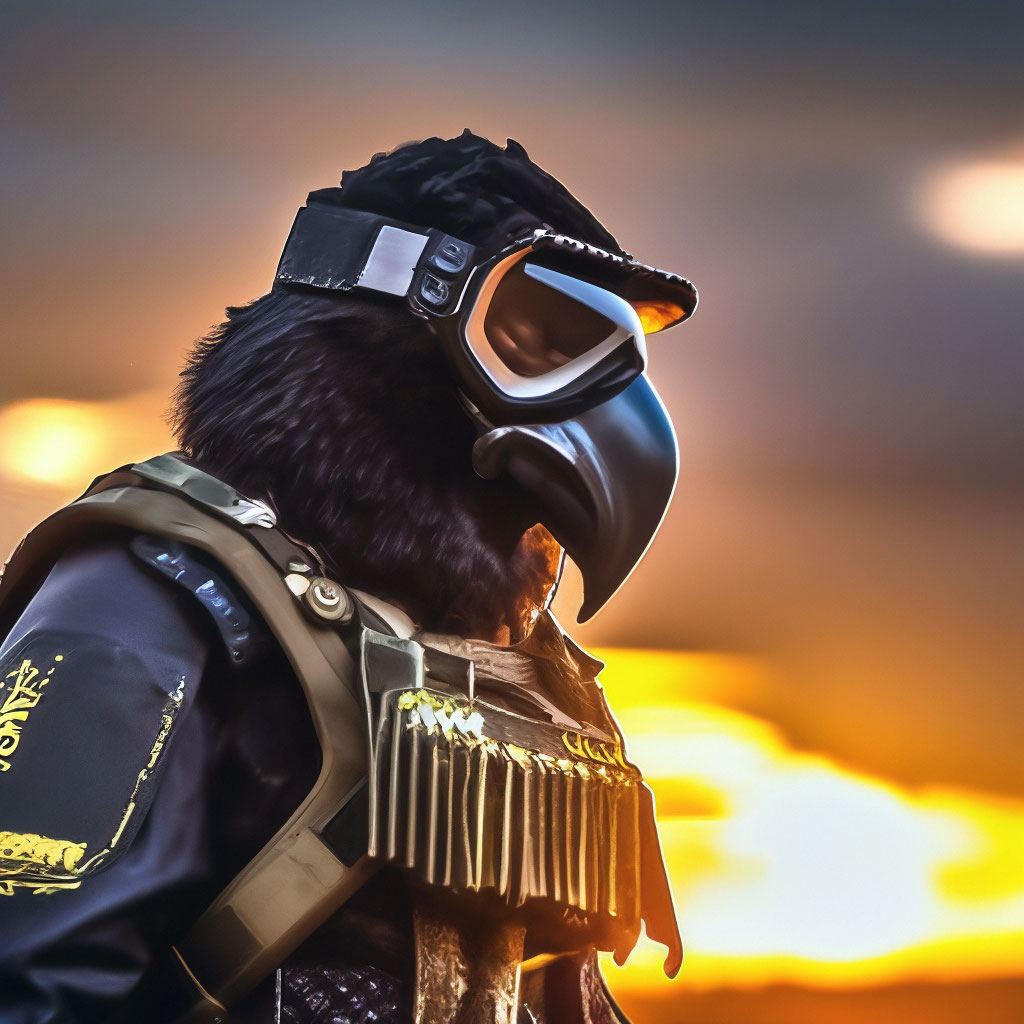 "Raven S.T.A.L.K.E.R.,in profile, in a bulletproof vest, realistic ...