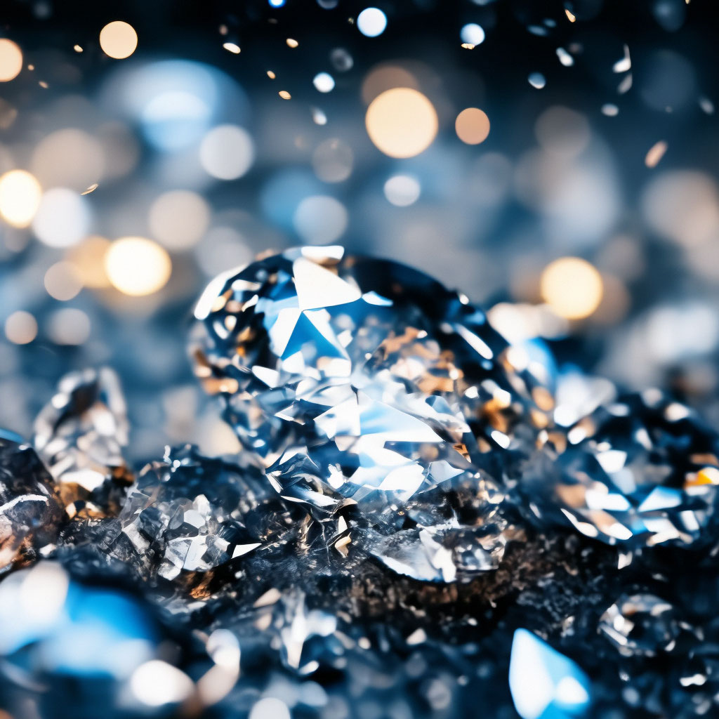 "Diamonds, silver dust,sparks, reflection, many details, bright light ...