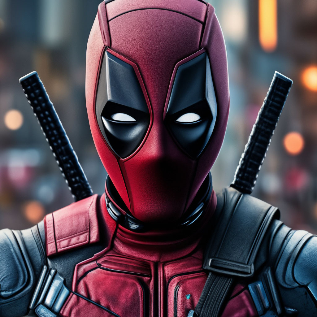 "Deadpool" — image created in Shedevrum