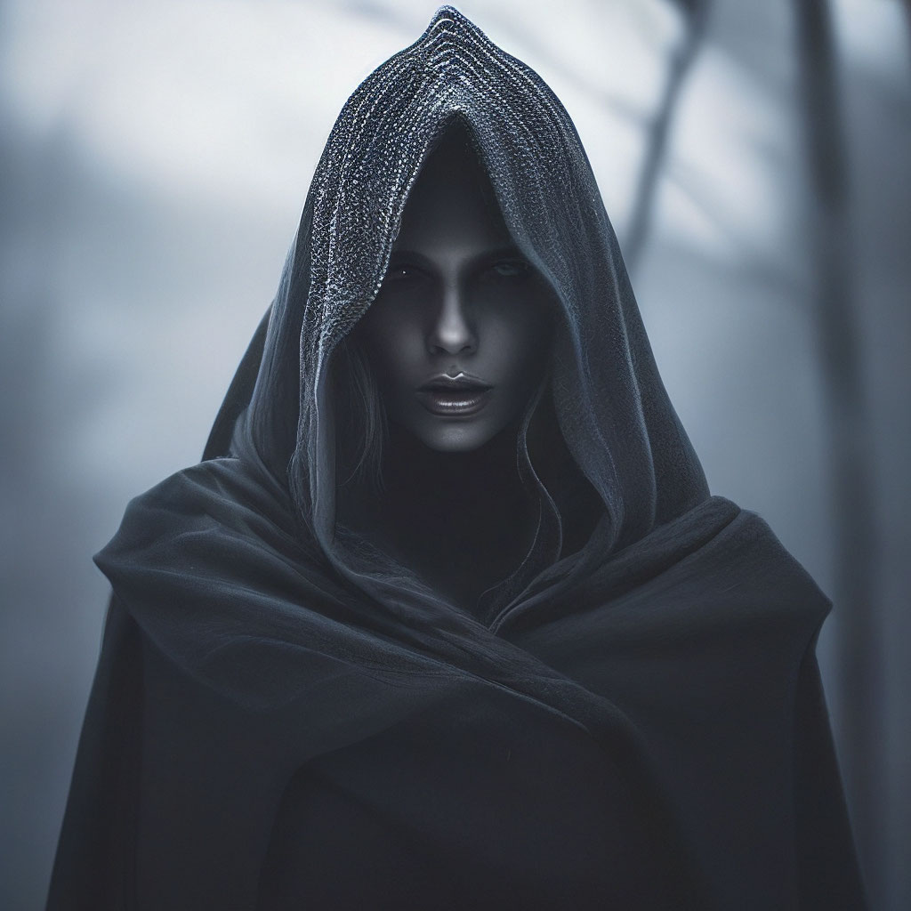 "I am darkness from darkness, a cold glare, a frozen cry of someone ...