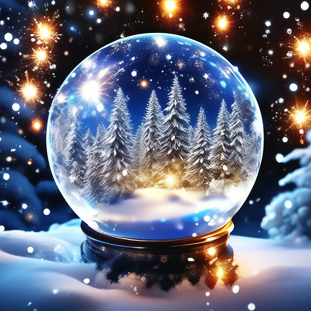 "Christmas crystal transparent ball professionally in the ball ...
