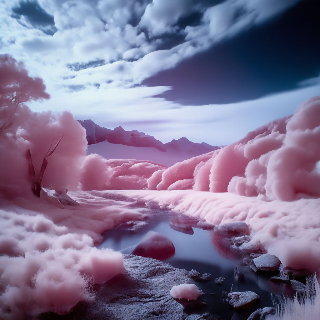 "Infrared photography of a ghostly landscape by Norm-an Ackr-oyd ...