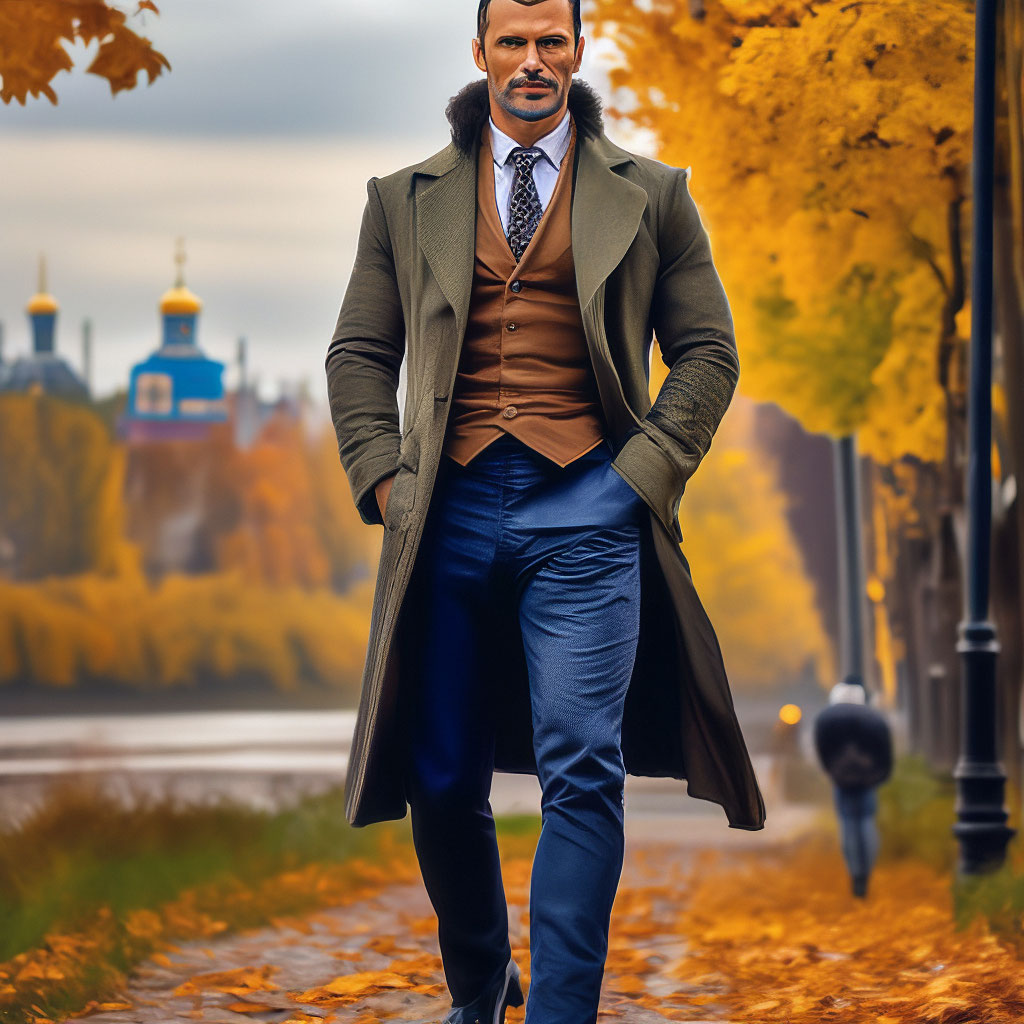 "A brutal man with a strong-willed selection, a stern look, beautiful ...
