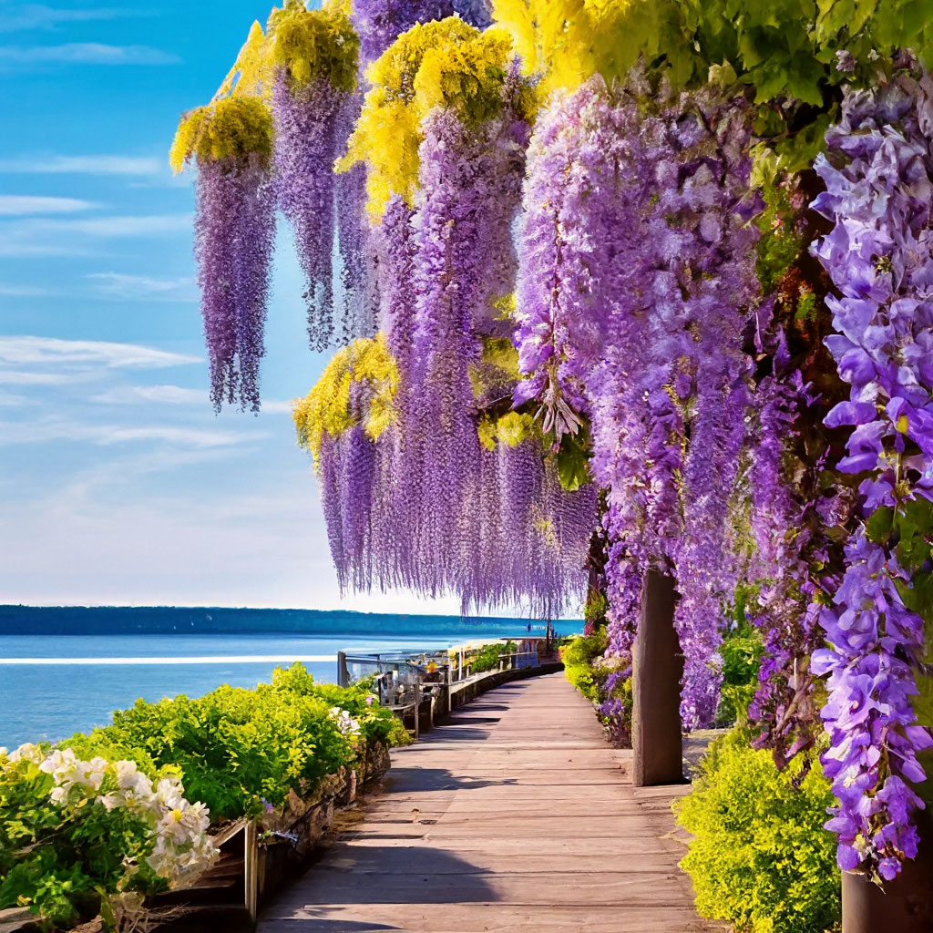 "Beautiful panorama of the embankment by the sea. professional photo ...