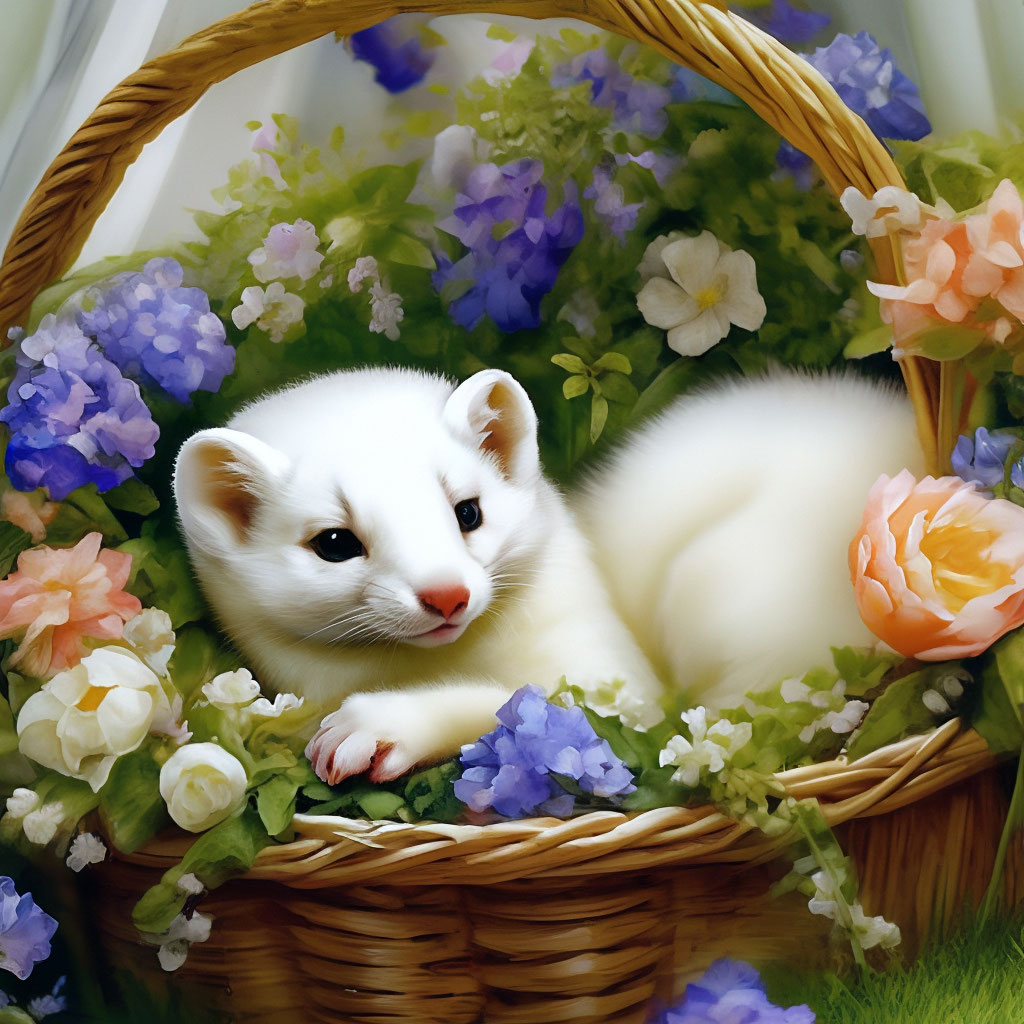 "Computer graphics, highly detailed ink+watercolor painting,charming ...