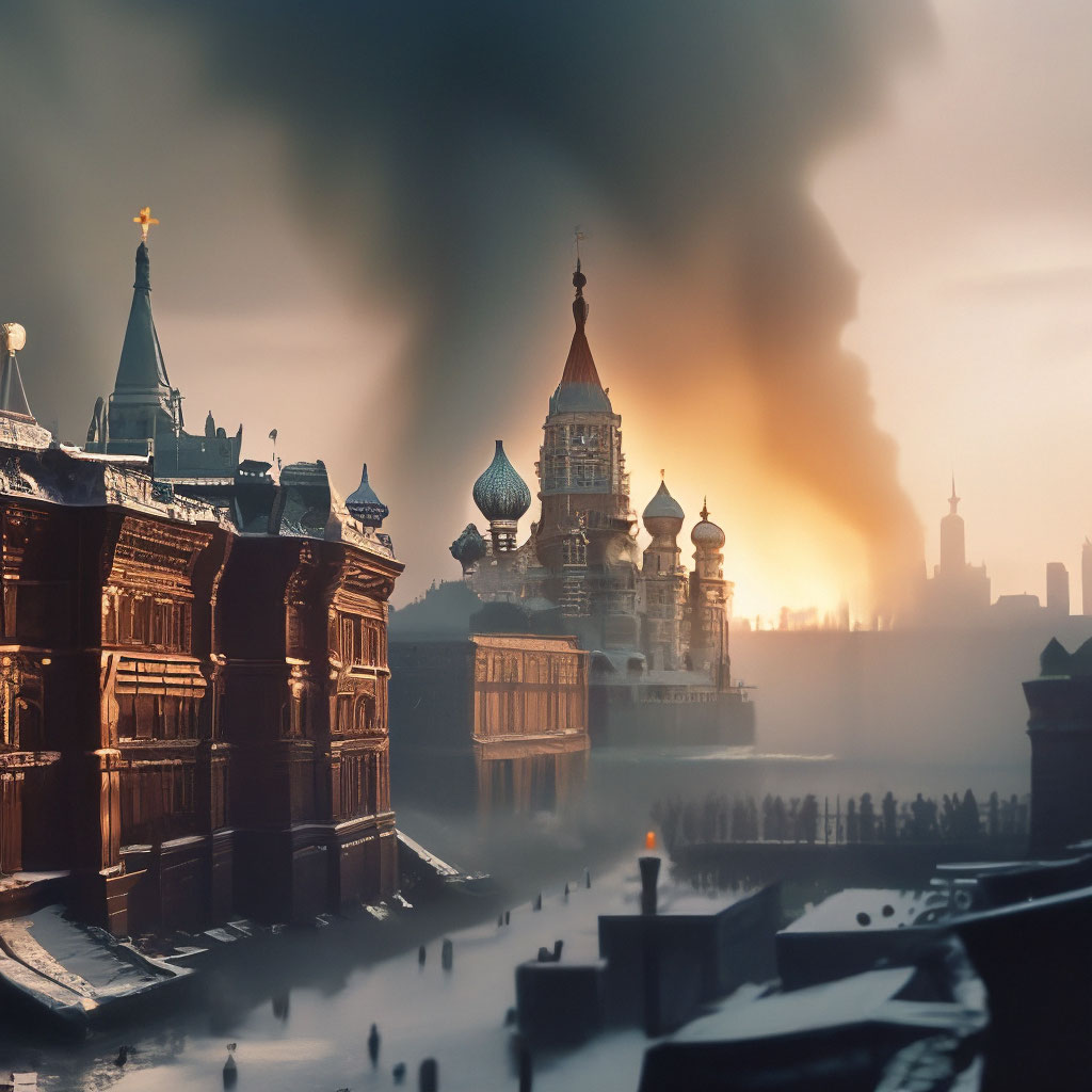 "Moscow 2024" — image created in Shedevrum
