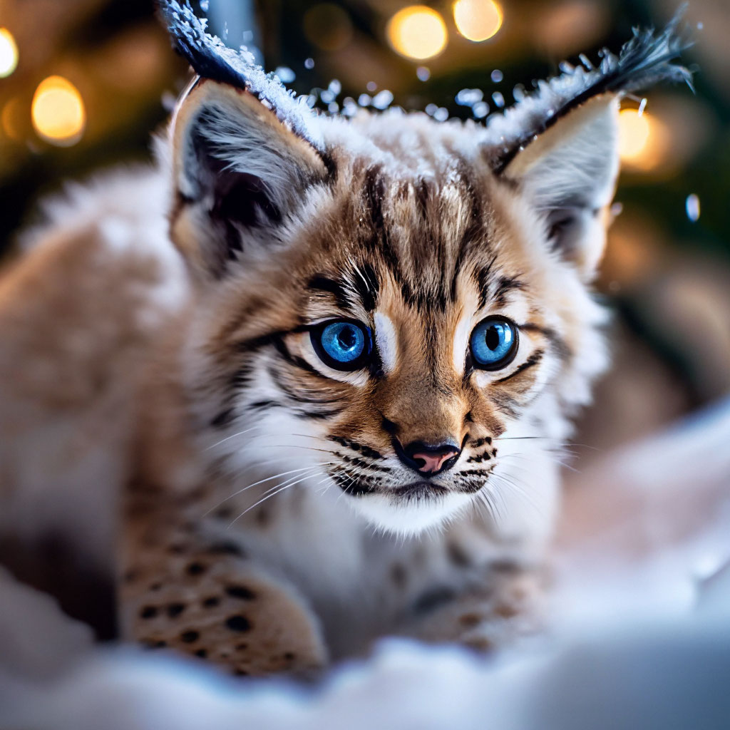 "Lynx little lynx kitten,professional photo,15mm,f/2.8,1/500s,iso2000 ...