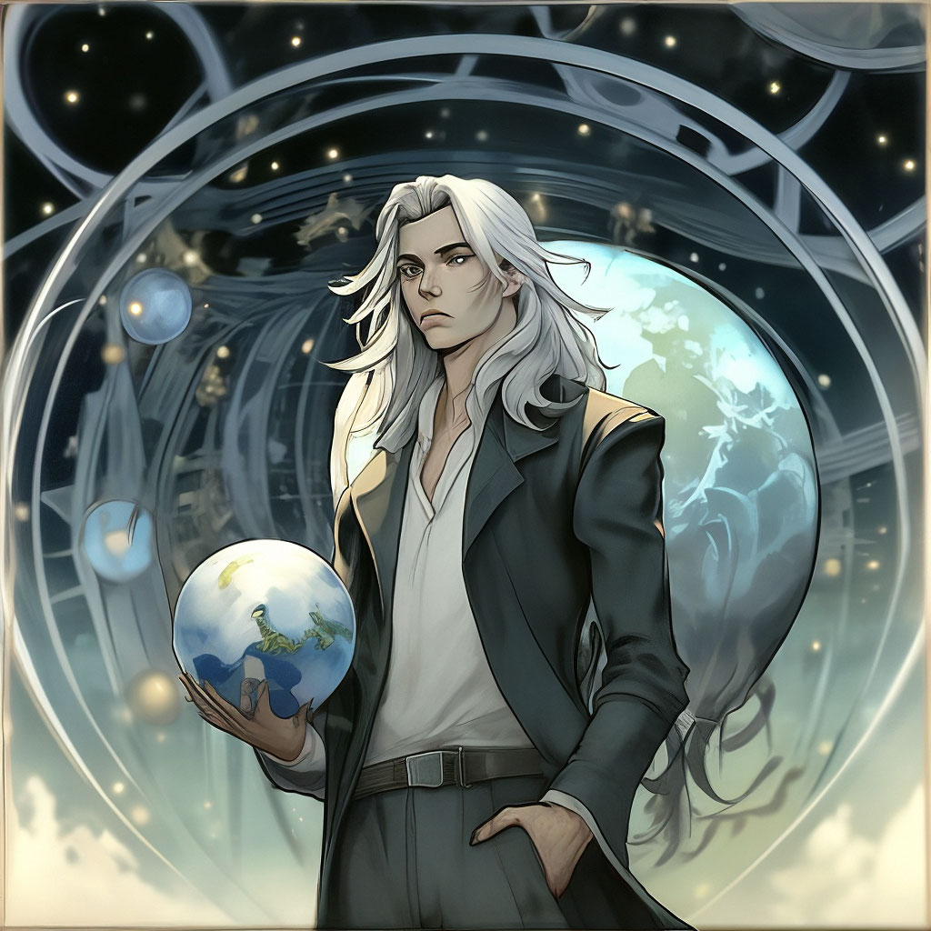 "Aesthetics of horror, starry dast, dark botany, fiction a handsome elf ...
