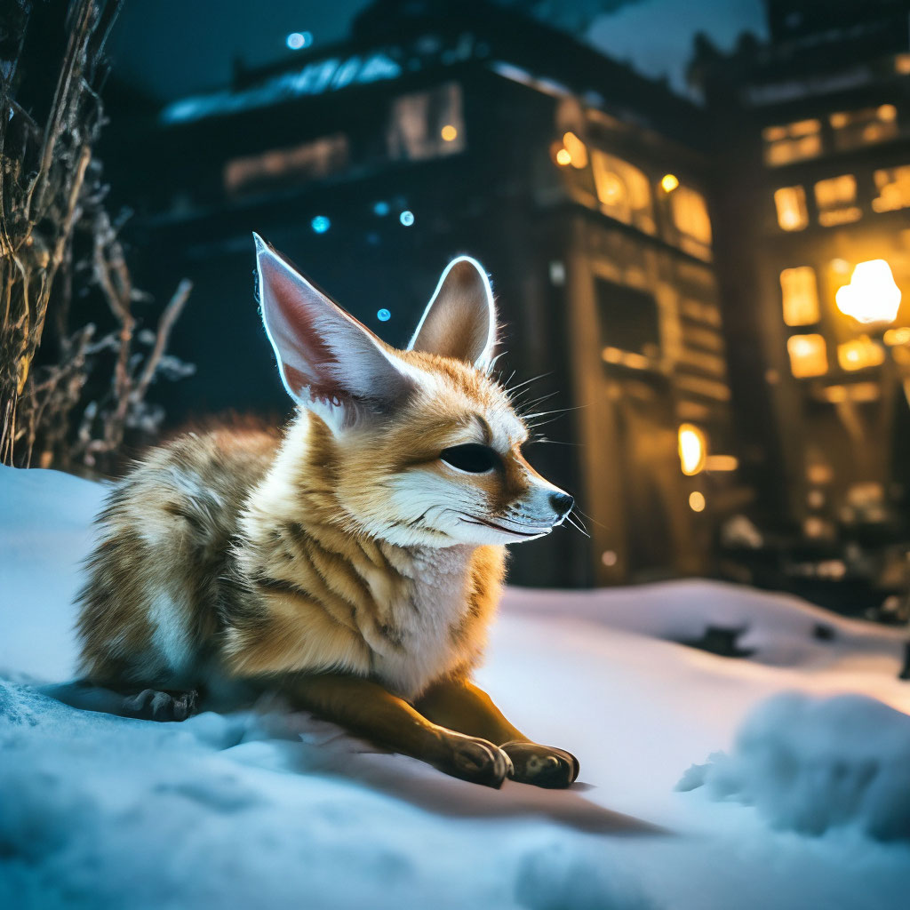 "Фенек fennec,night,professional photo,15mm,f/2.8,1/500s,iso2000,bottom ...