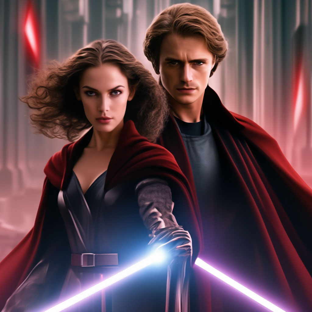 "An alternate version in which Anakin Skywalker and Padme Amidala ...