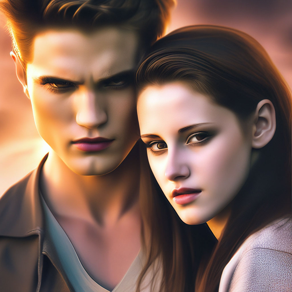 "Twilight Love Edward and Bella, R'obert P'attinson, K'risten S'tewart ...