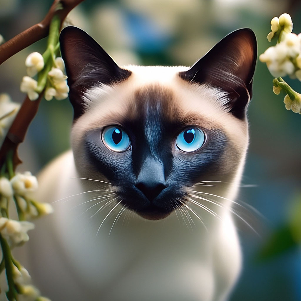 "The Siamese kitty is anthropomorphic, detailed and proportional ...