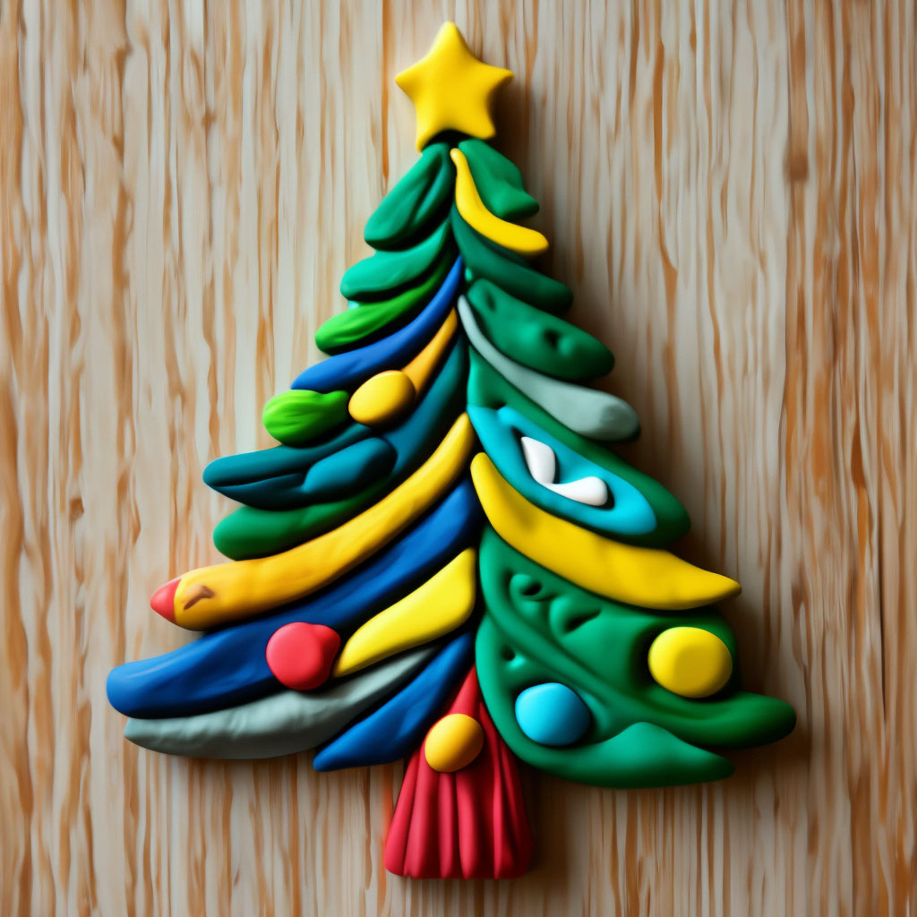 "Plasticine shape, bas-relief, fractal shape, plasticine drawing, flat ...