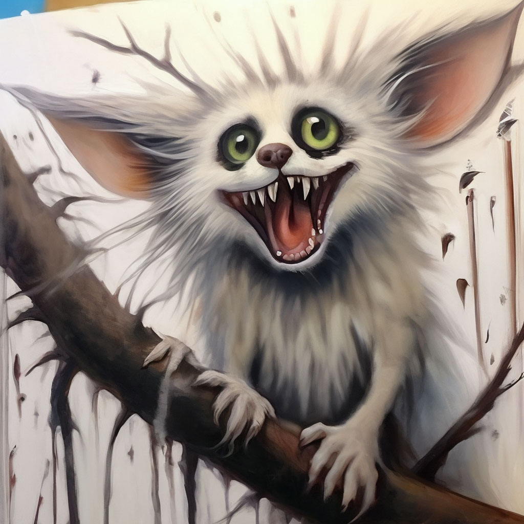 "Pamagite!.. The rustler climbed a tree, but he can't get down, he sits ...