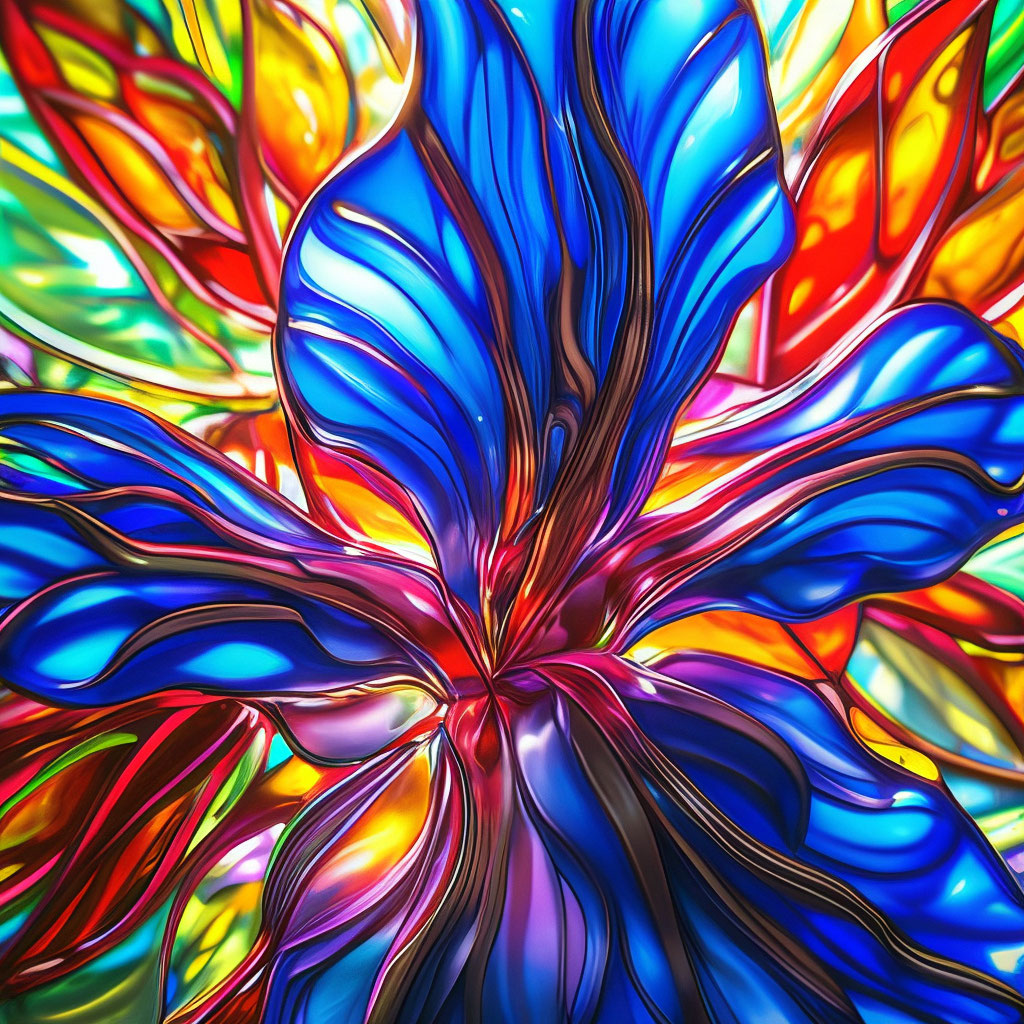 "Multiple sclerosis, glass painting, bright, super detail, spectacular ...